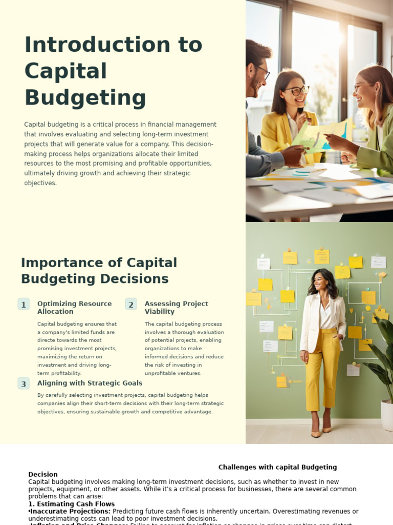 Capital Budgeting | PDF | Net Present Value | Depreciation