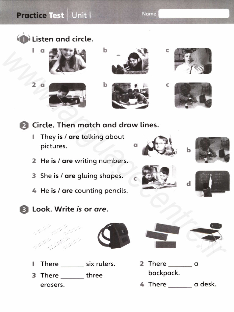 Big English 2 Test Unit 1 (WWW - Languagecentre.ir) | PDF