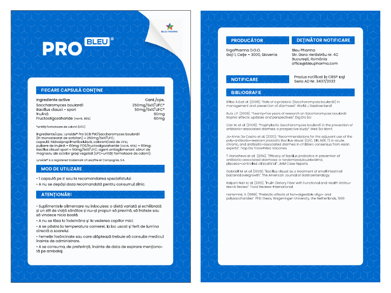 ProBleu Leaflet | PDF