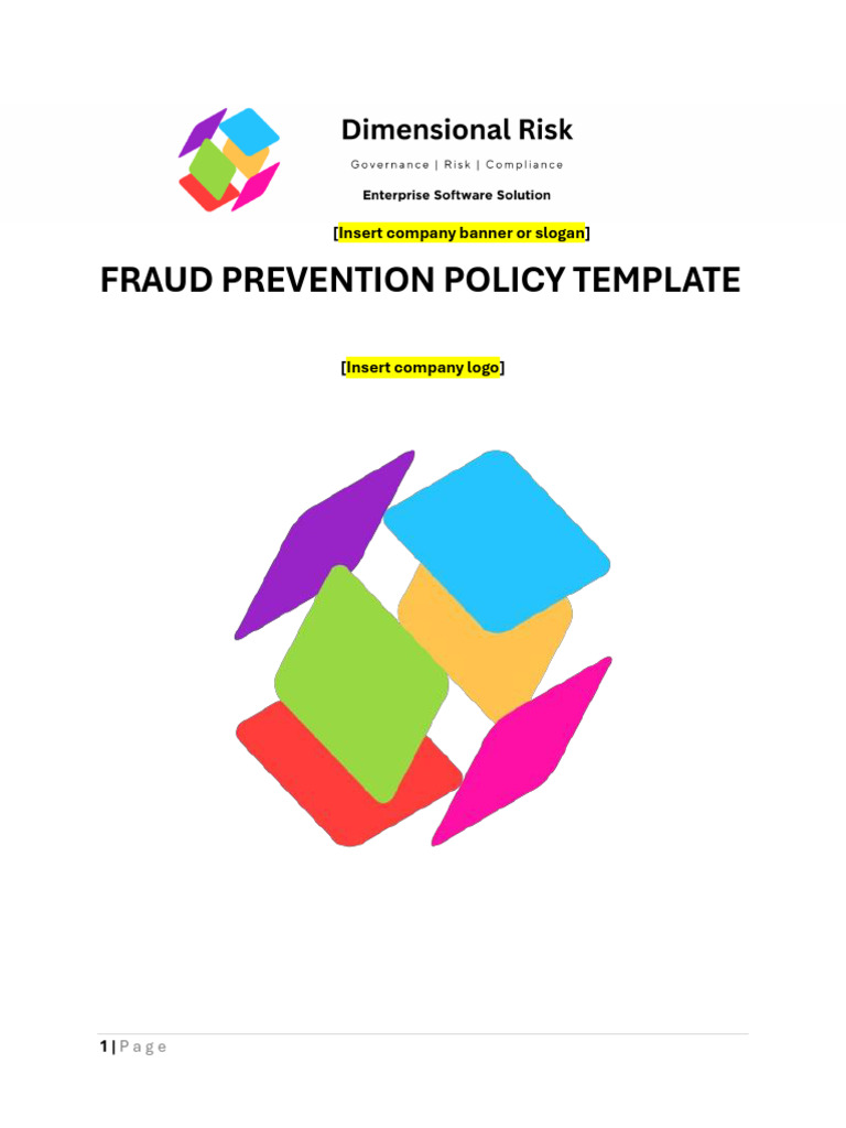 Fraud Prevention Policy Guide | PDF | Risk Management | Business