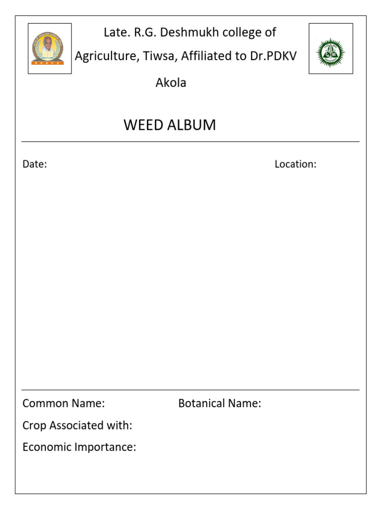 Weed Album | PDF | Home & Garden | Religion & Spirituality