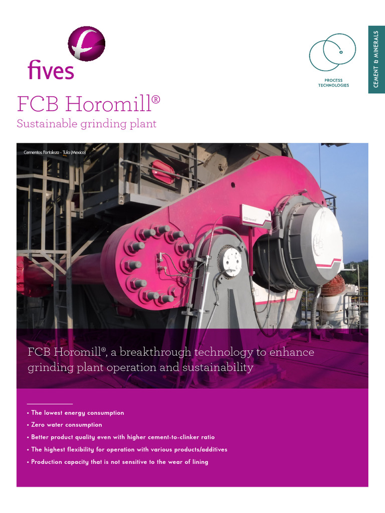 FCB Horomill | PDF | Cement | Mill (Grinding)