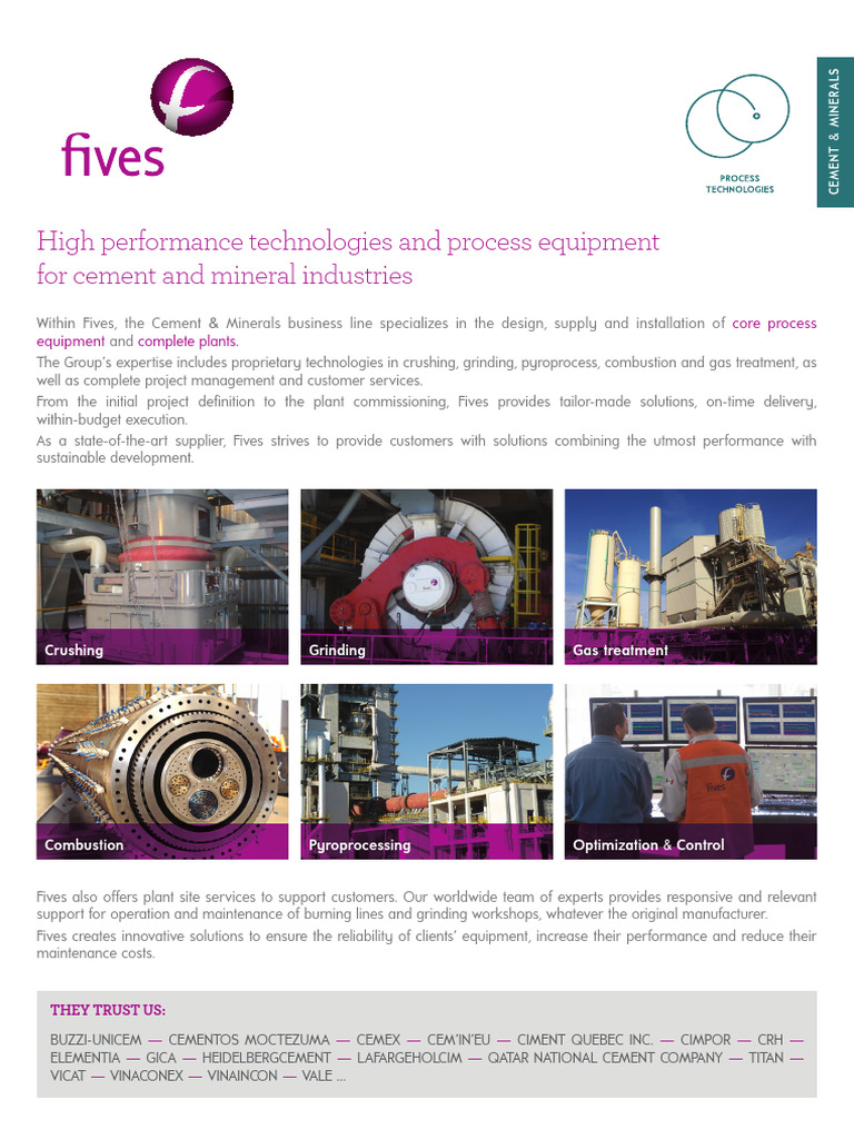 Fives FCB - PROFIL - Cement-Minerals - 2023 - EN | PDF | Cement ...