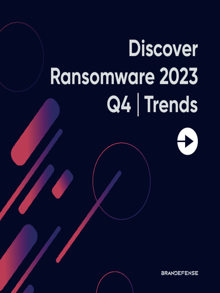 Ransomware Trends Q4 2023 Report | PDF | Ransomware | Security