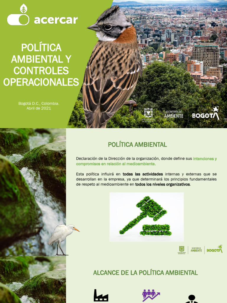 1 - Política Ambiental - Control Operacional | PDF | Evaluación del ...