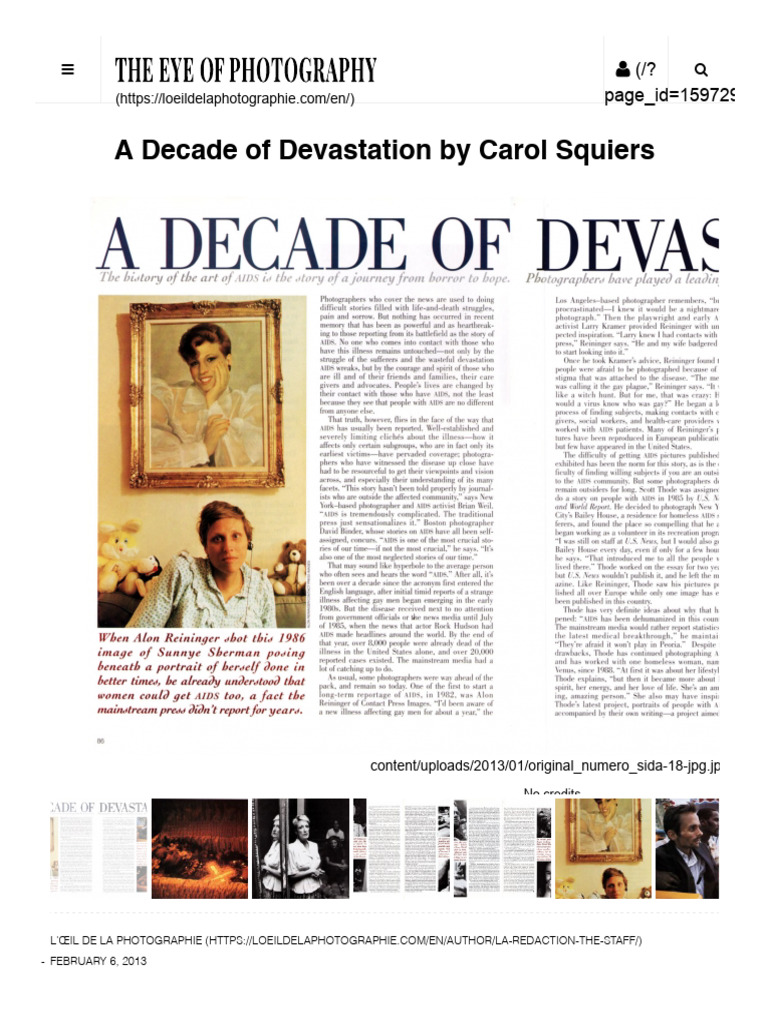 A Decade of Devastation by Carol Squiers - The Eye of Photography ...