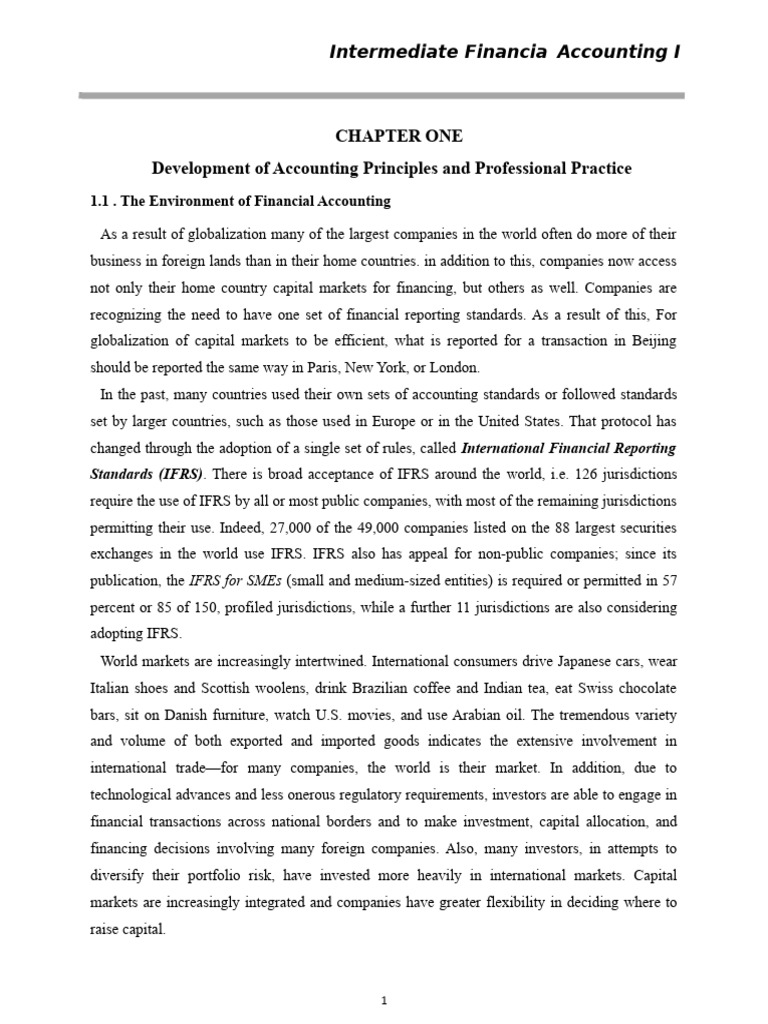 CH-1 | PDF | Fair Value | Historical Cost