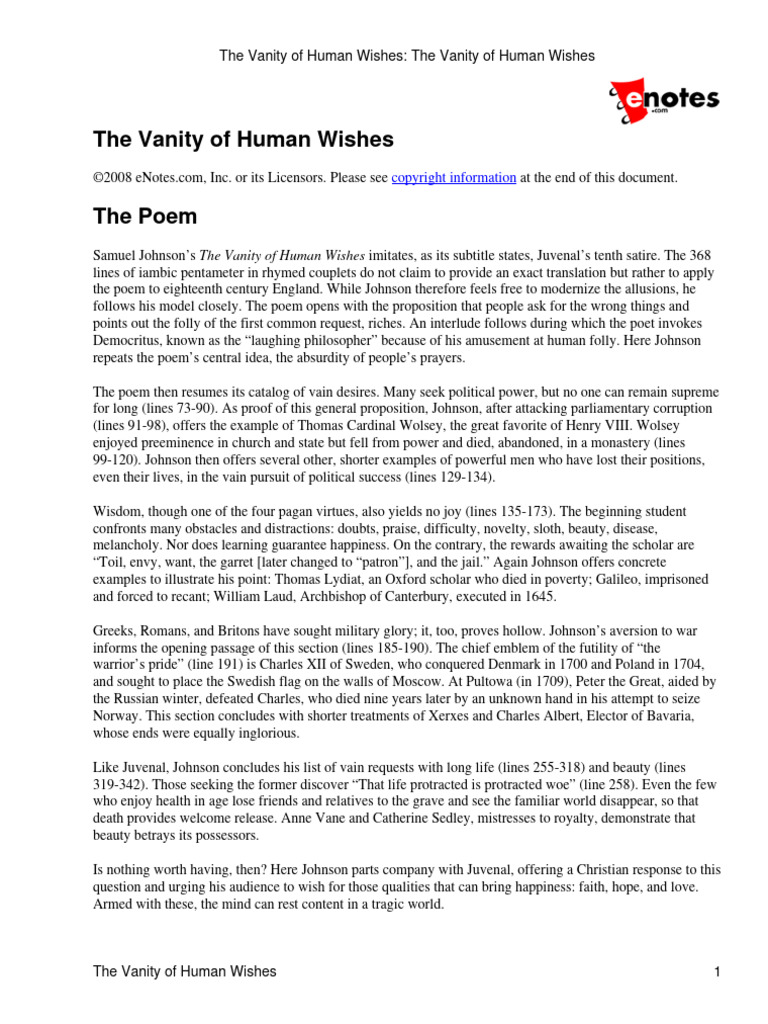 vanity_of_human_wishes | PDF