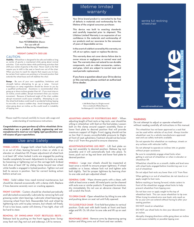 Wheelchair Manual | PDF | Wheelchair | Chair