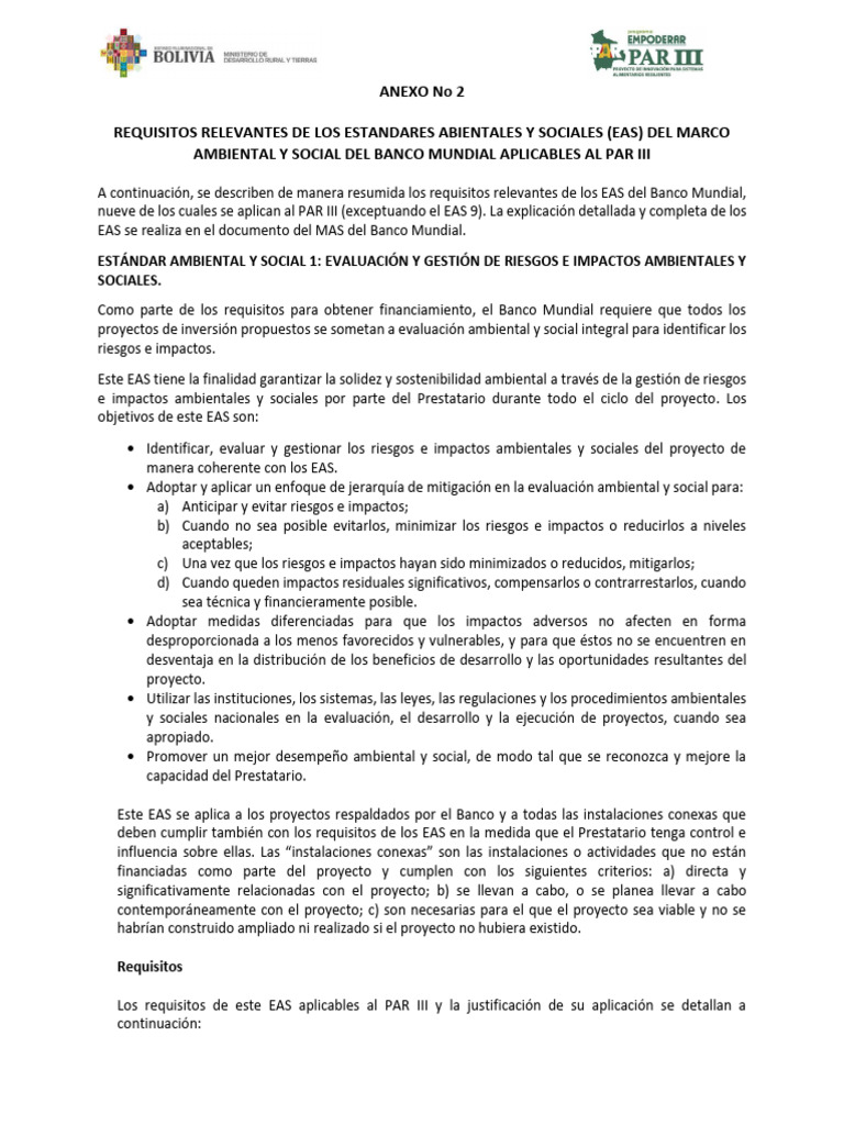 66faeb14f0008 - Anexo No 02 Requisitos de Los EAS Del MAS BM Aplicables ...