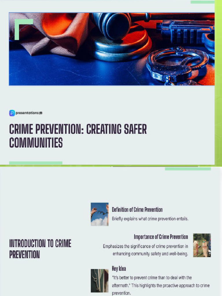 Crime Prevention | PDF