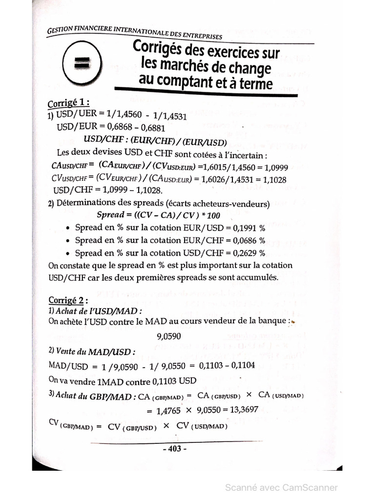 Corriges GFI | PDF