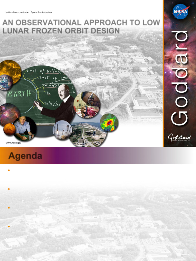 Low Lunar Frozen Orbit Design Insights | PDF | Moon | Orbit