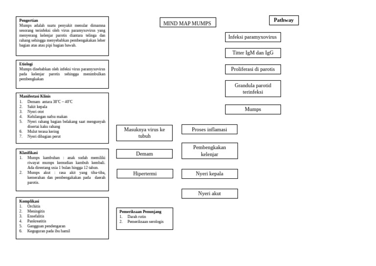 Mindmap Mumps | PDF