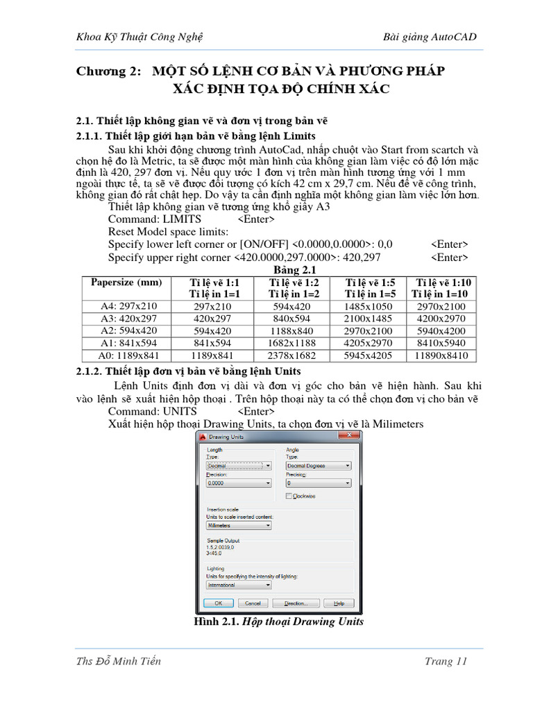 Bai Giang AutoCAD-C2 | PDF