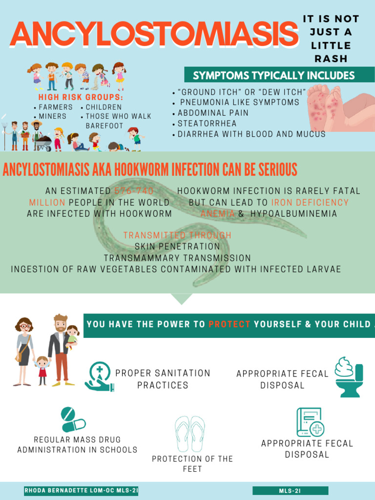 Ancylostomiasis | PDF