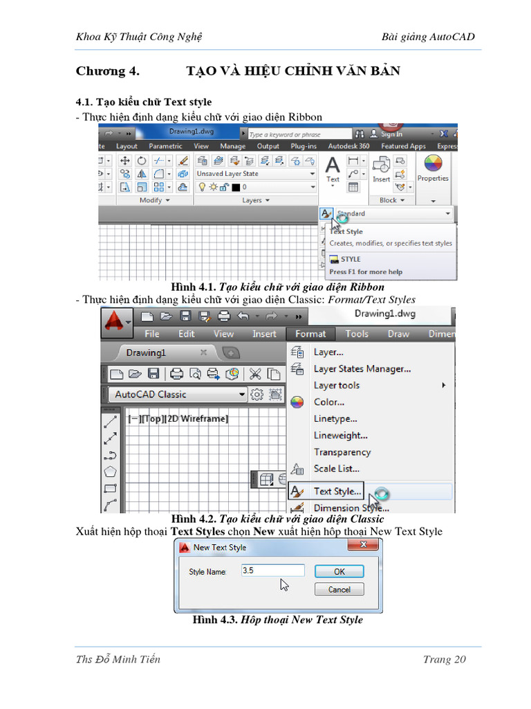 Bai Giang AutoCAD-C4 | PDF