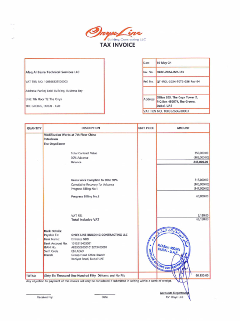 Advance Payment MEP 2 | PDF