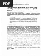 (MAS) Motivation Assessment Scale | PDF | Teachers | Motivational