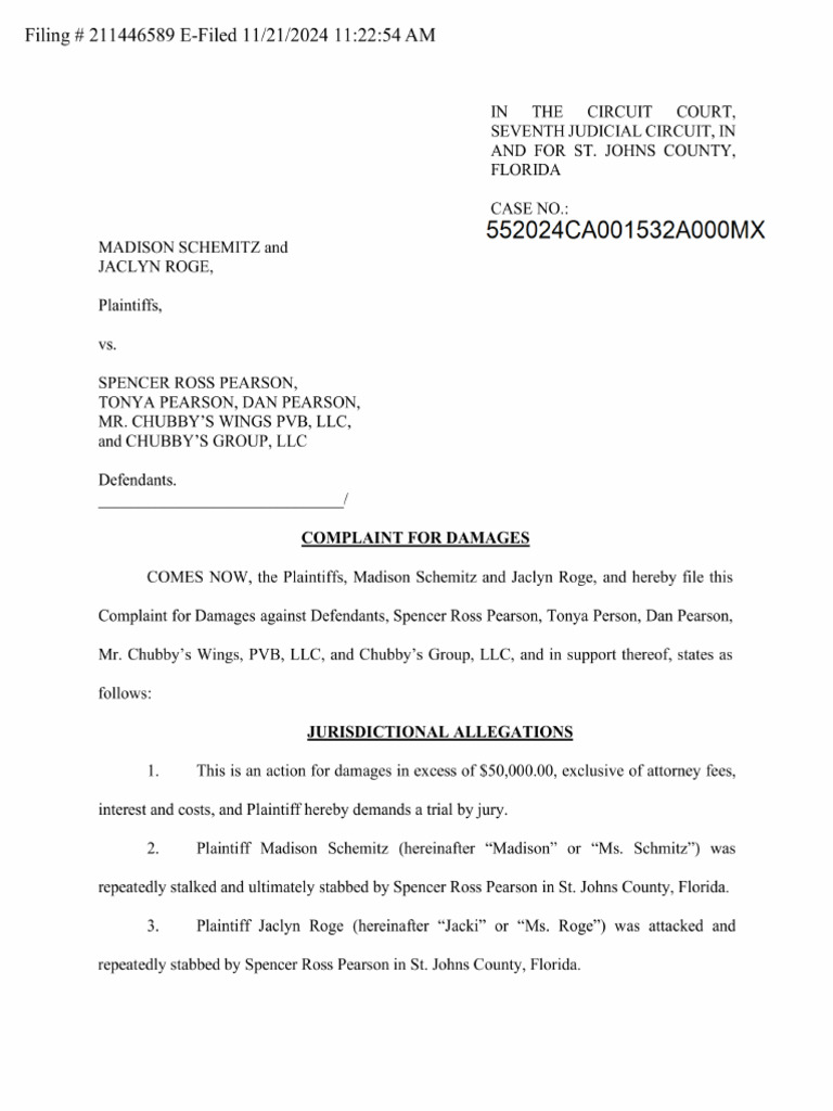 Complaint For Damages | PDF | Negligence | Duty Of Care