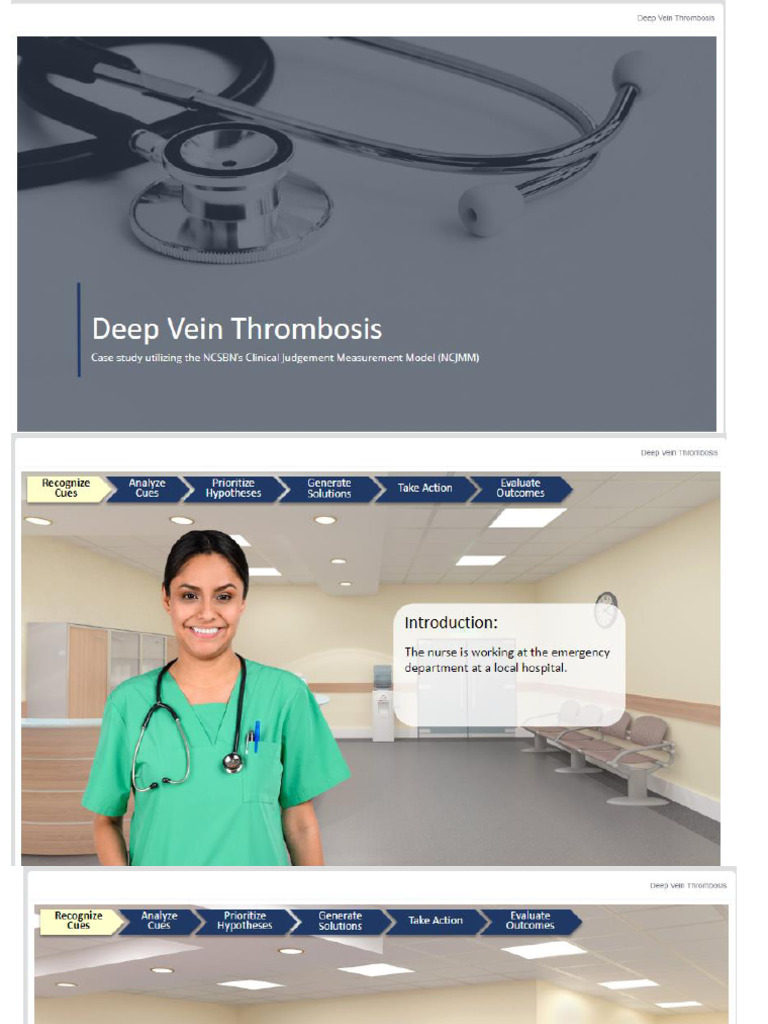 Deep Vein Thrombosis | PDF