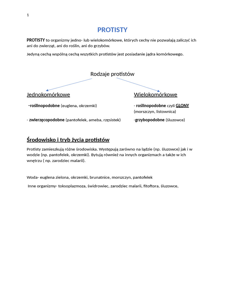 PROTISTY | PDF