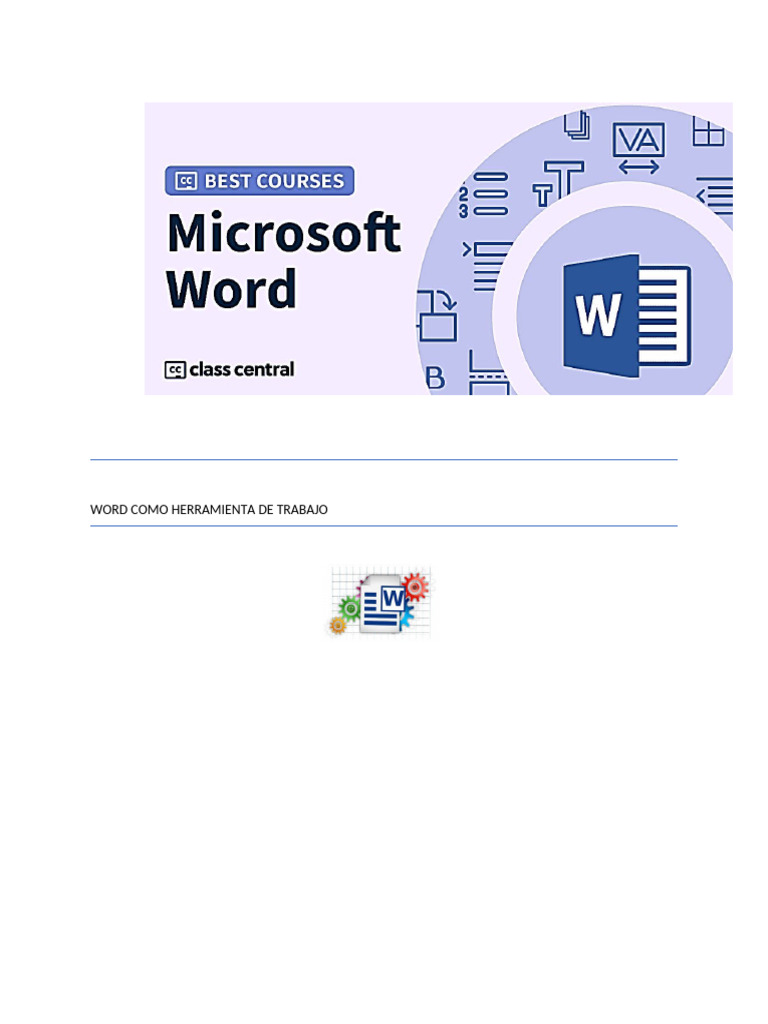 Guía Completa de Microsoft Word | PDF | Microsoft Word | Procesador de textos