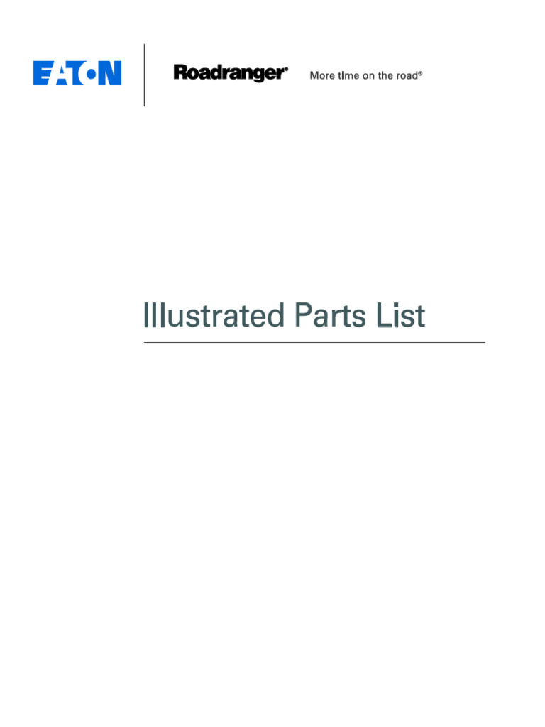 RTLO 22918B Fuller 18 Speed Parts Breakdown Manual | PDF | Manual ...