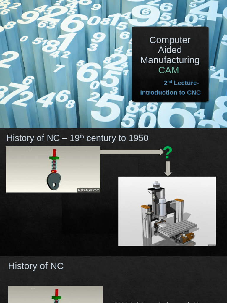 l02 CNC Intro | PDF | Numerical Control | Computer Engineering