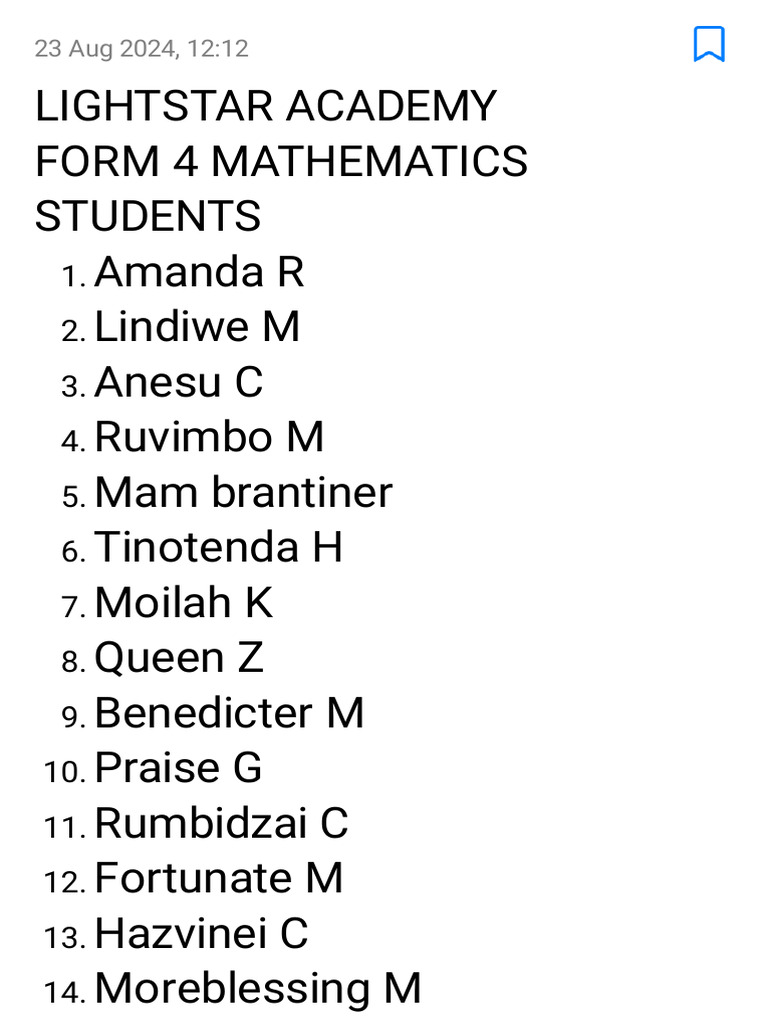 Form4 Students | PDF | Art
