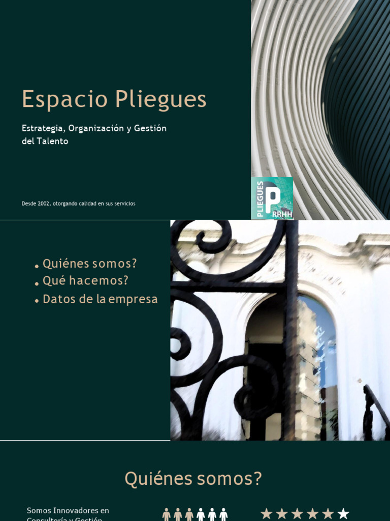 Brochoure Firma Consultora | PDF | Planificación estratégica | Economias