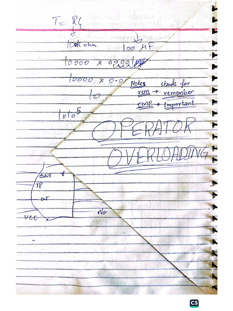 Oop Rough Notes Pdf 