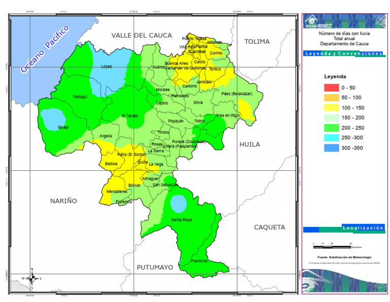 Imagen Mapa Clima-Cauca 1 | PDF