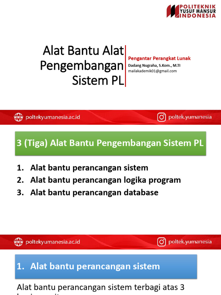 Alat Bantu Perancangan Sistem Informasi | PDF | Bisnis | Teknologi ...