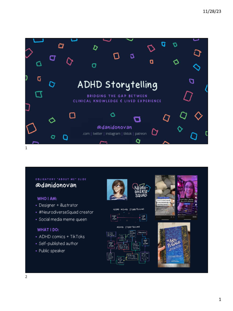 Storytelling | PDF | Attention Deficit Hyperactivity Disorder | Empathy
