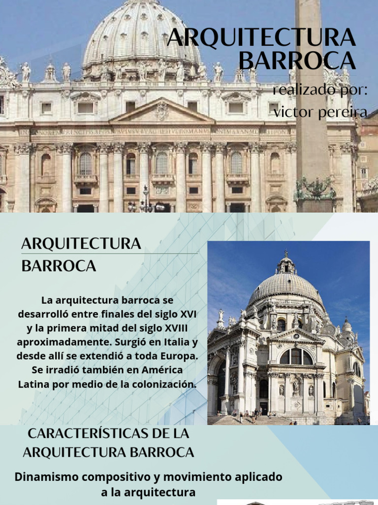 Cúpulas en la Arquitectura Barroca | PDF | Barroco | Diseño arquitectonico