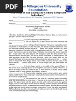 Bulong Pari | PDF | Sports & Recreation