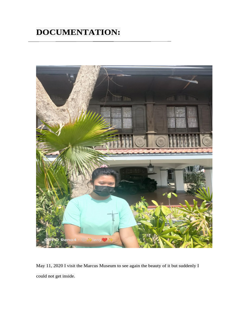 Exploring the Marcos Museum Experience | PDF | Social Science | Travel