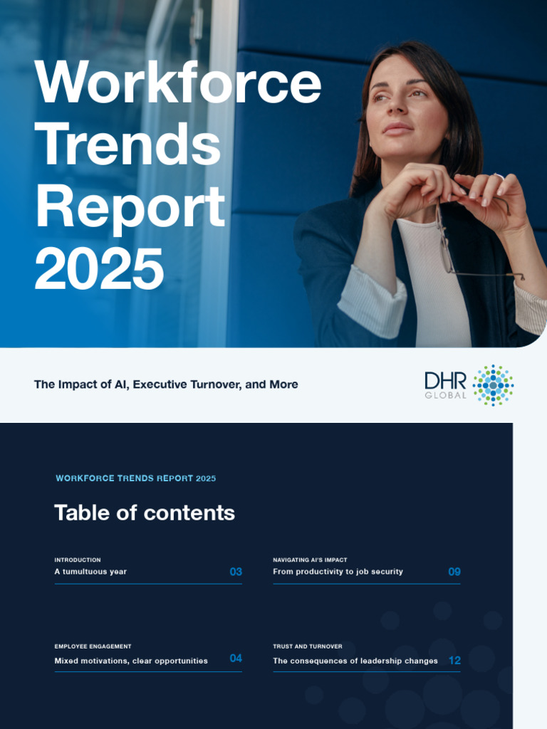 DHR Global - Workforce Trends Report 2025 - Final | PDF | Occupational ...