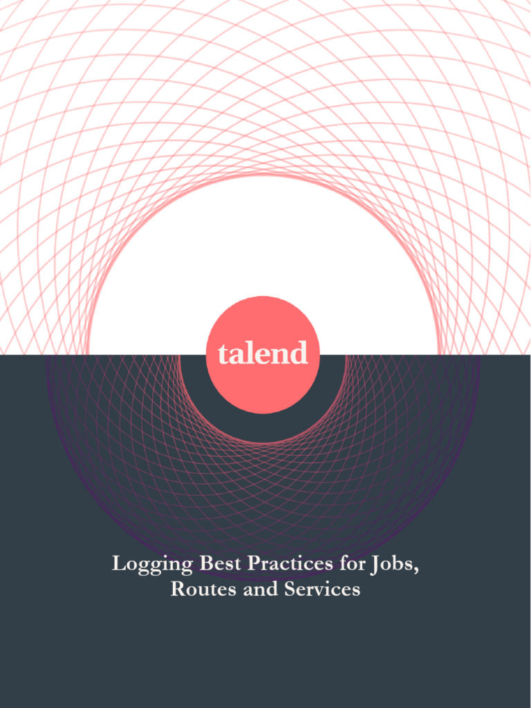 Logging Best Practices Pdf Computing Software Engineering