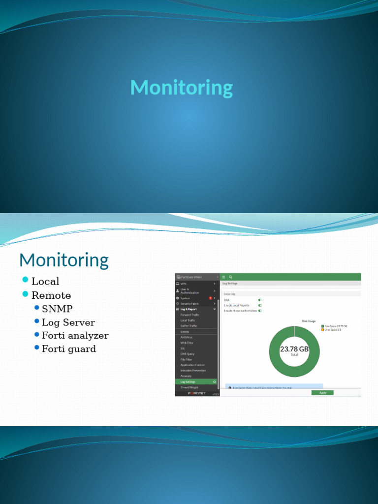 15-Monitor & Admin Profile | PDF