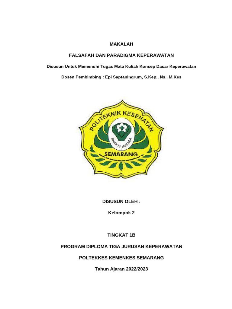 Makalah KDK Kel 2 | PDF