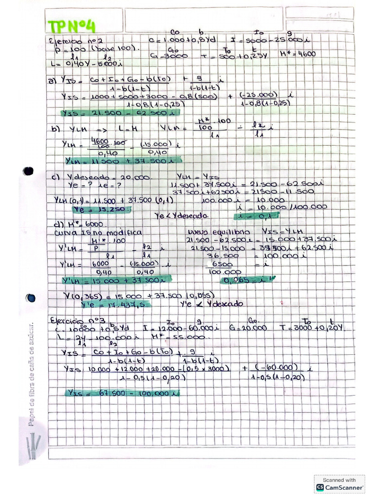 Tp4 Demanda y Oferta Agregada | PDF