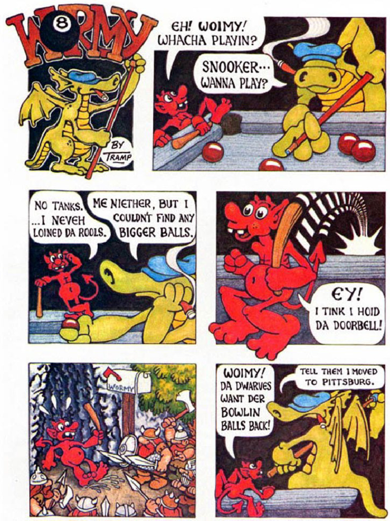 THE COMPLETE WORMY by David Trampier | PDF