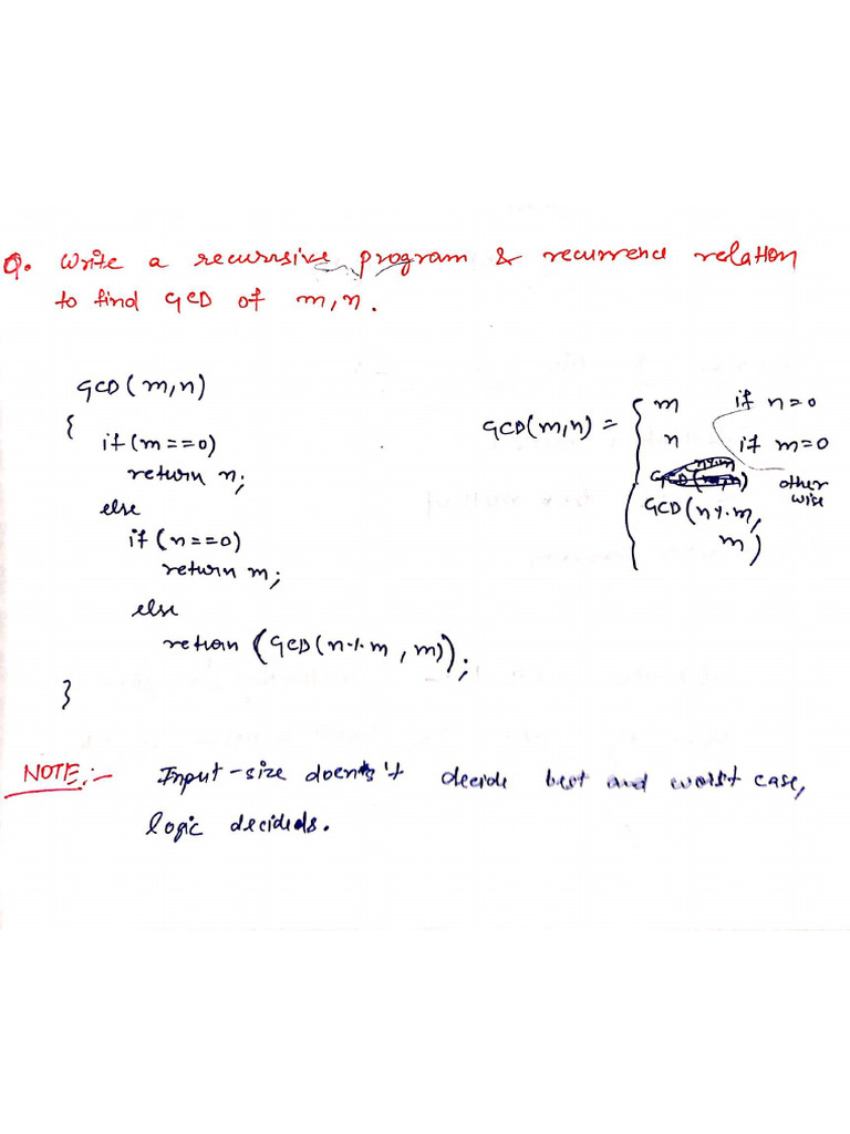 (Lec 3) Recurrence Relation Solving | PDF