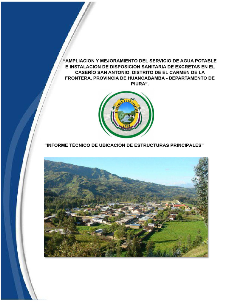 Informe Técnico de Estructuras - SA | PDF | Reservorio | Agua