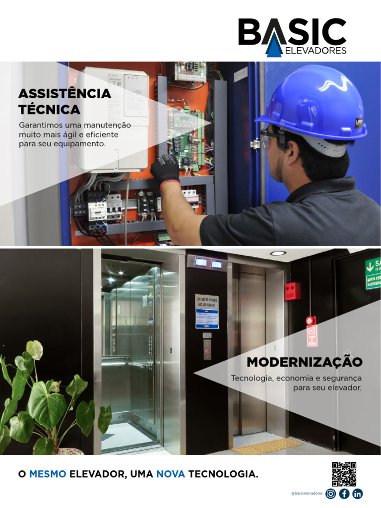 Catalogo Manutencao Basic Elevadores | PDF | Freio | Motores