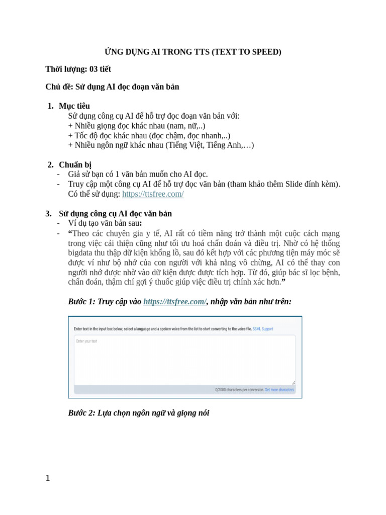 Lab Text To Speed - V5.0 | PDF