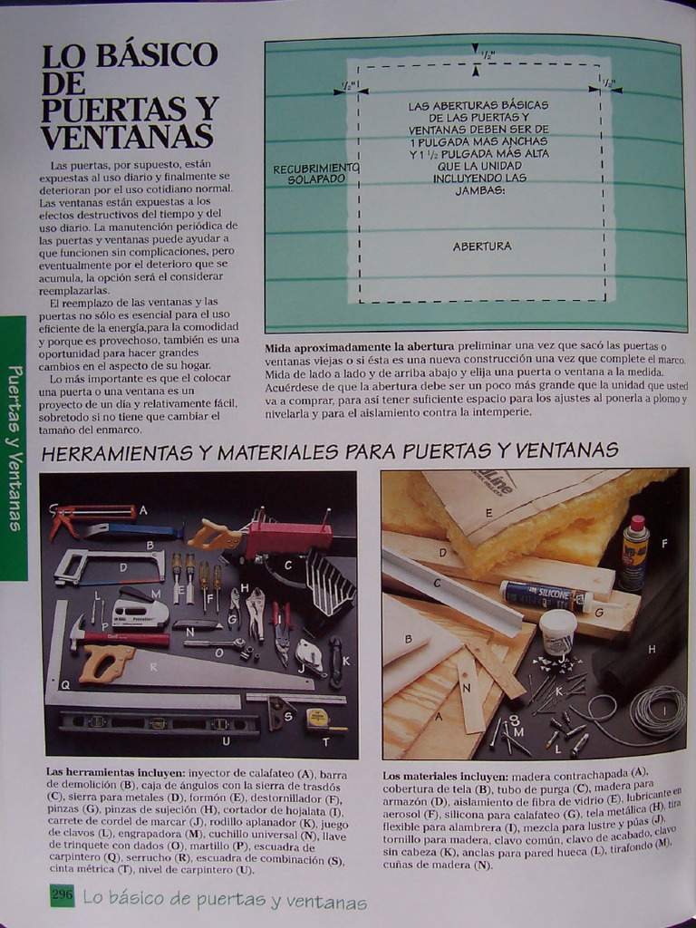 HD 06 Puertas y Ventanas_ | PDF