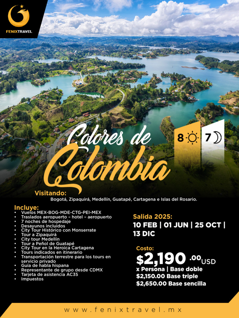 Colores de Colombia - 2025 | PDF | Bogotá | Colombia